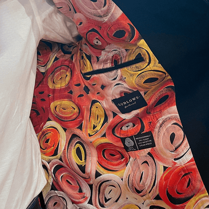 First Nations Representation through Lining – Ludlows Legal Regalia