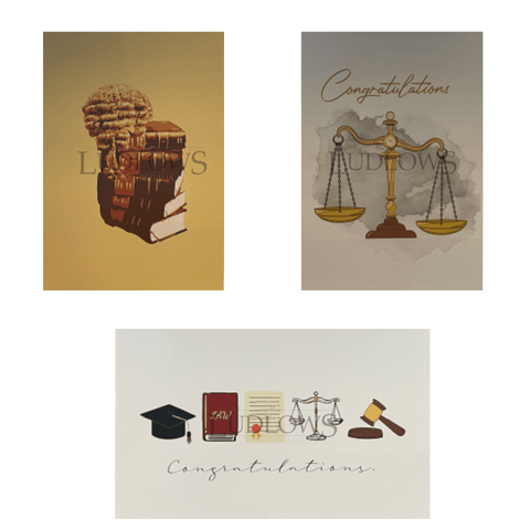 Congratulations Cards – Ludlows Legal Regalia